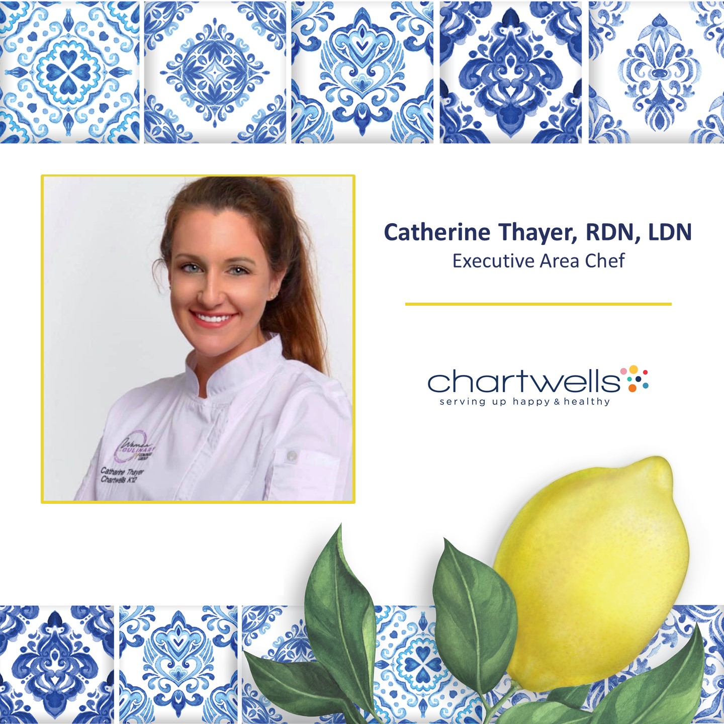 Q&A with SuperChef Catharine Thayer - we eat. live. do. well